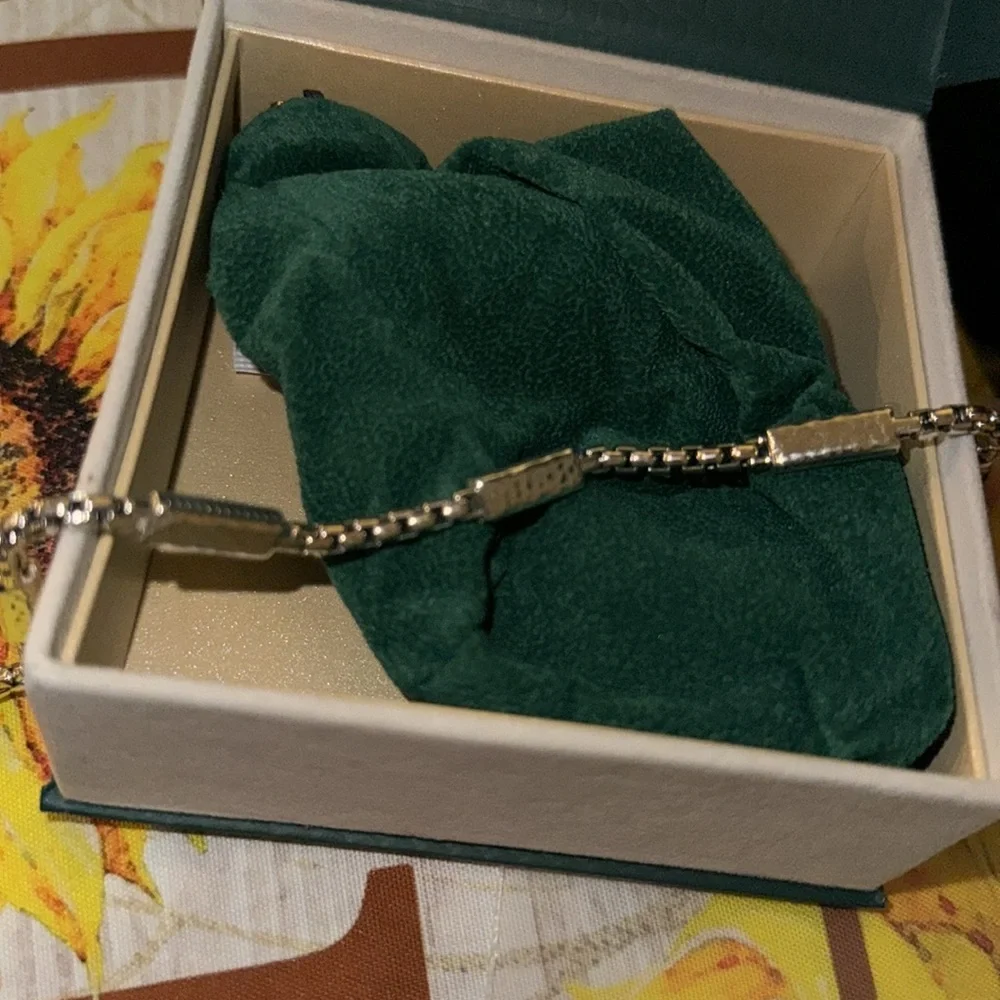 jais | Jewelry | Jaiss Heritage Texture Station 37mm Box Chain Bracelet ...